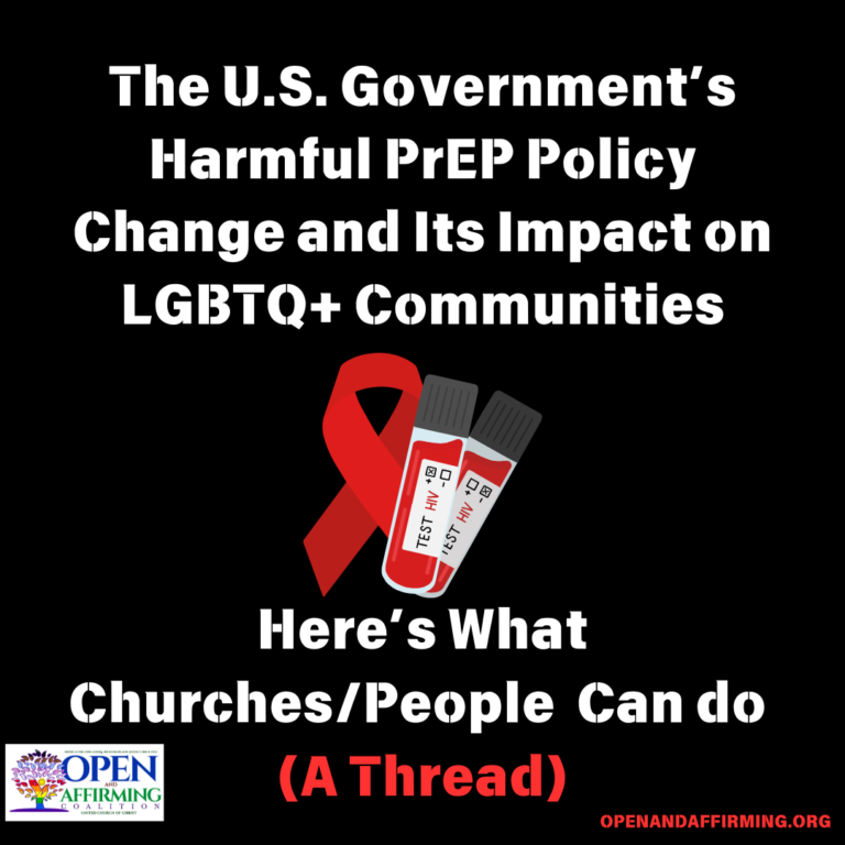 The U.S. Government’s Harmful PrEP Policy Change and Its Impact on ...