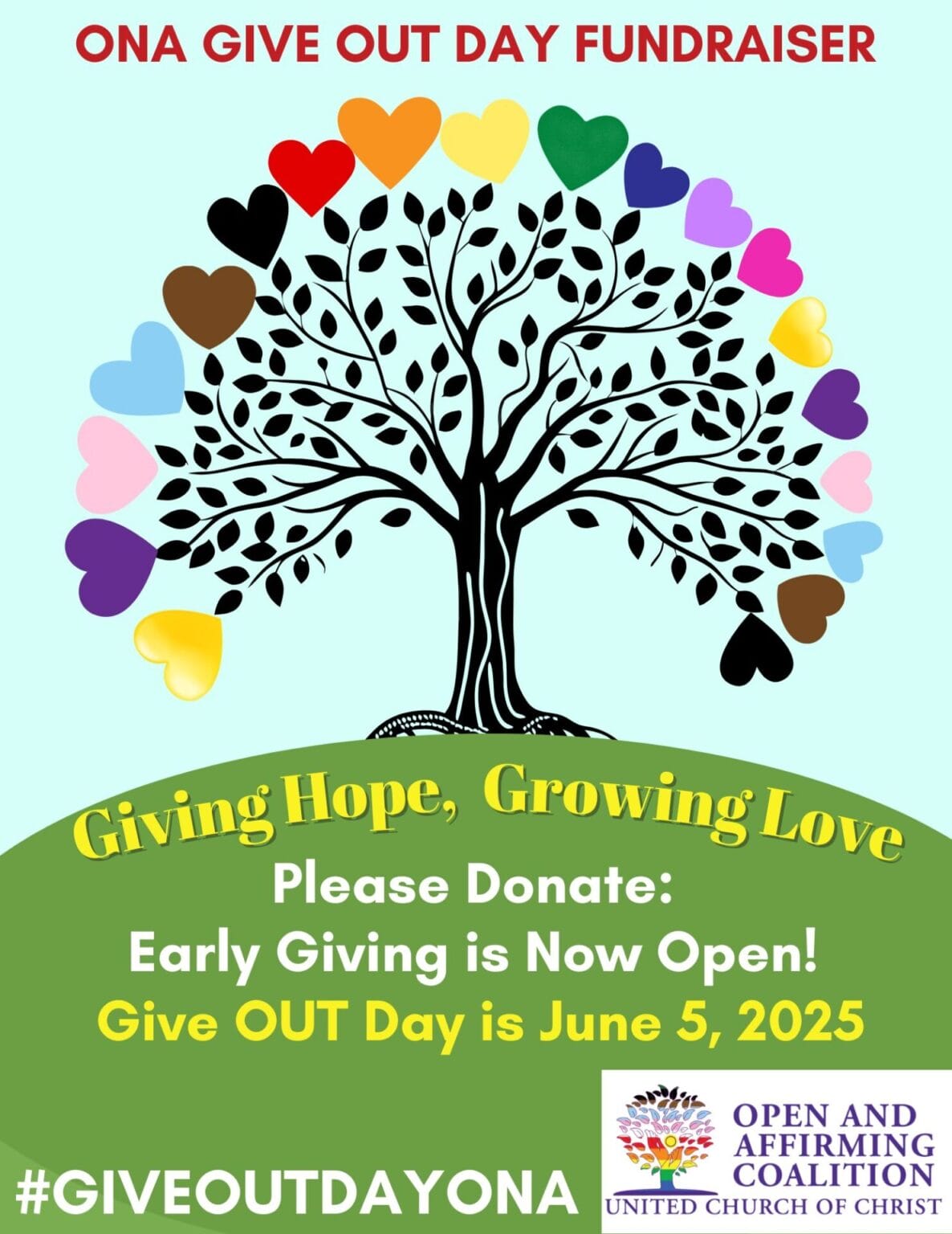 Giving Hope, Growing Love: Give OUT Day Fundraiser Is Now OPEN! - UCC ...